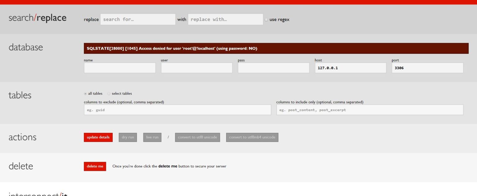 WordPressの引っ越しに必須のツール「Database Search And Replace Script IN PHP」【公式推奨】 | 東京のホームページ制作 / WEB制作会社 BRISK